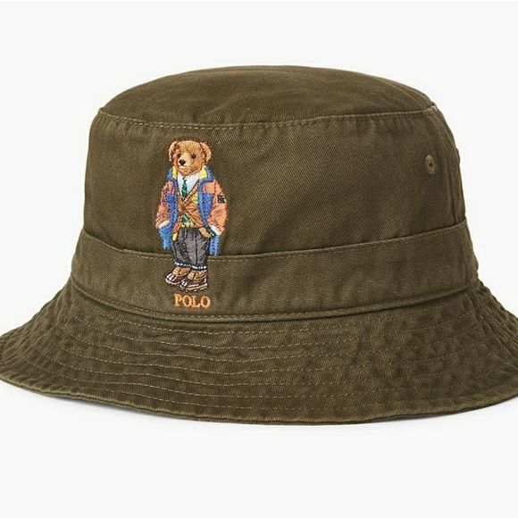 Polo Ralph Lauren | Accessories | Poloralph Lauren Polo Bear Bucket Hat ...